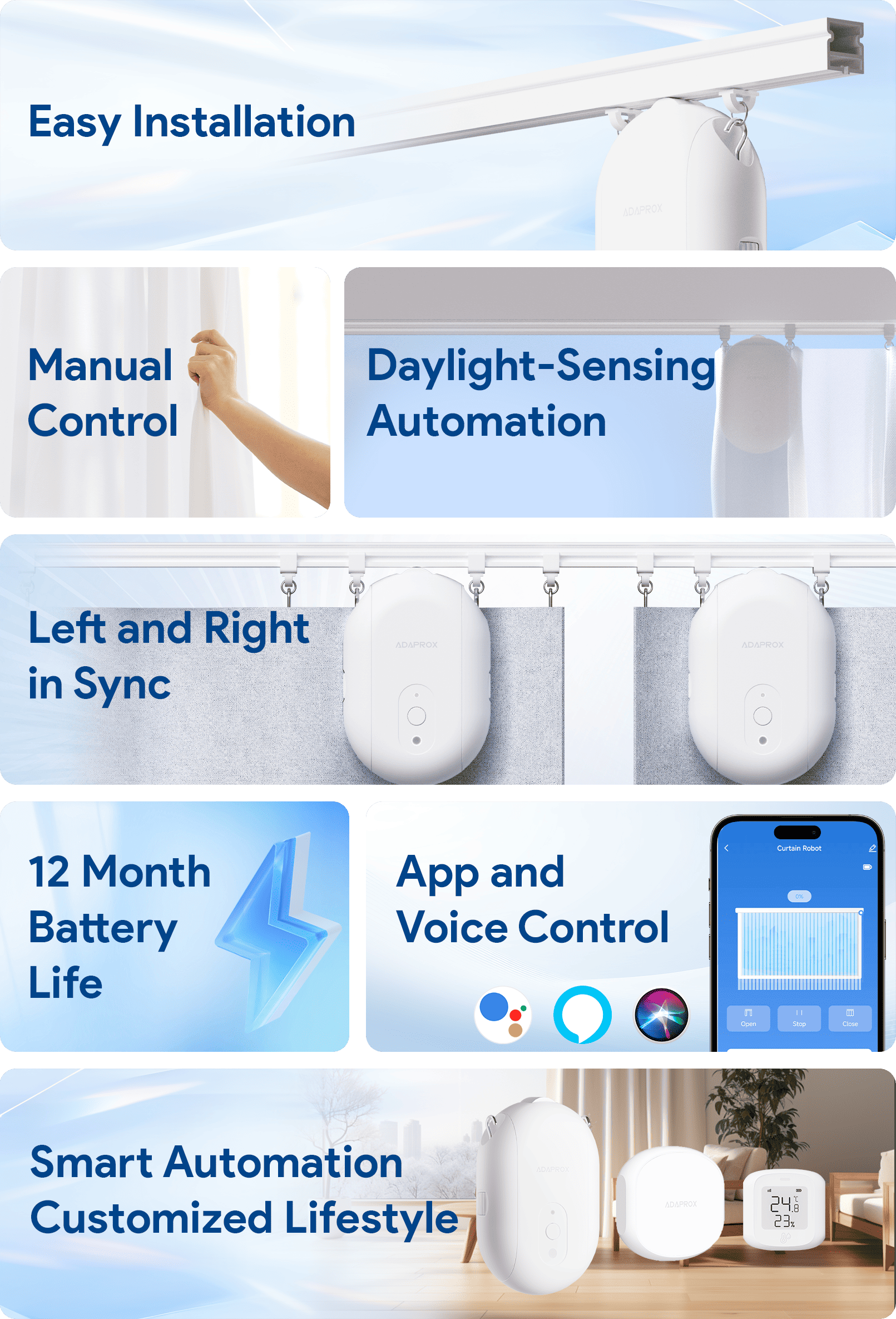 Adaprox Fingerbot Plus-Smart Switch, Button Pusher